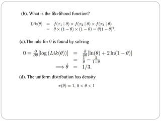 Bayesian Inference and Maximum Likelihood | PPT | Free Download