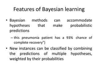 Bayesian learning | PPT