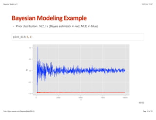 Bayesian models in r | PPT