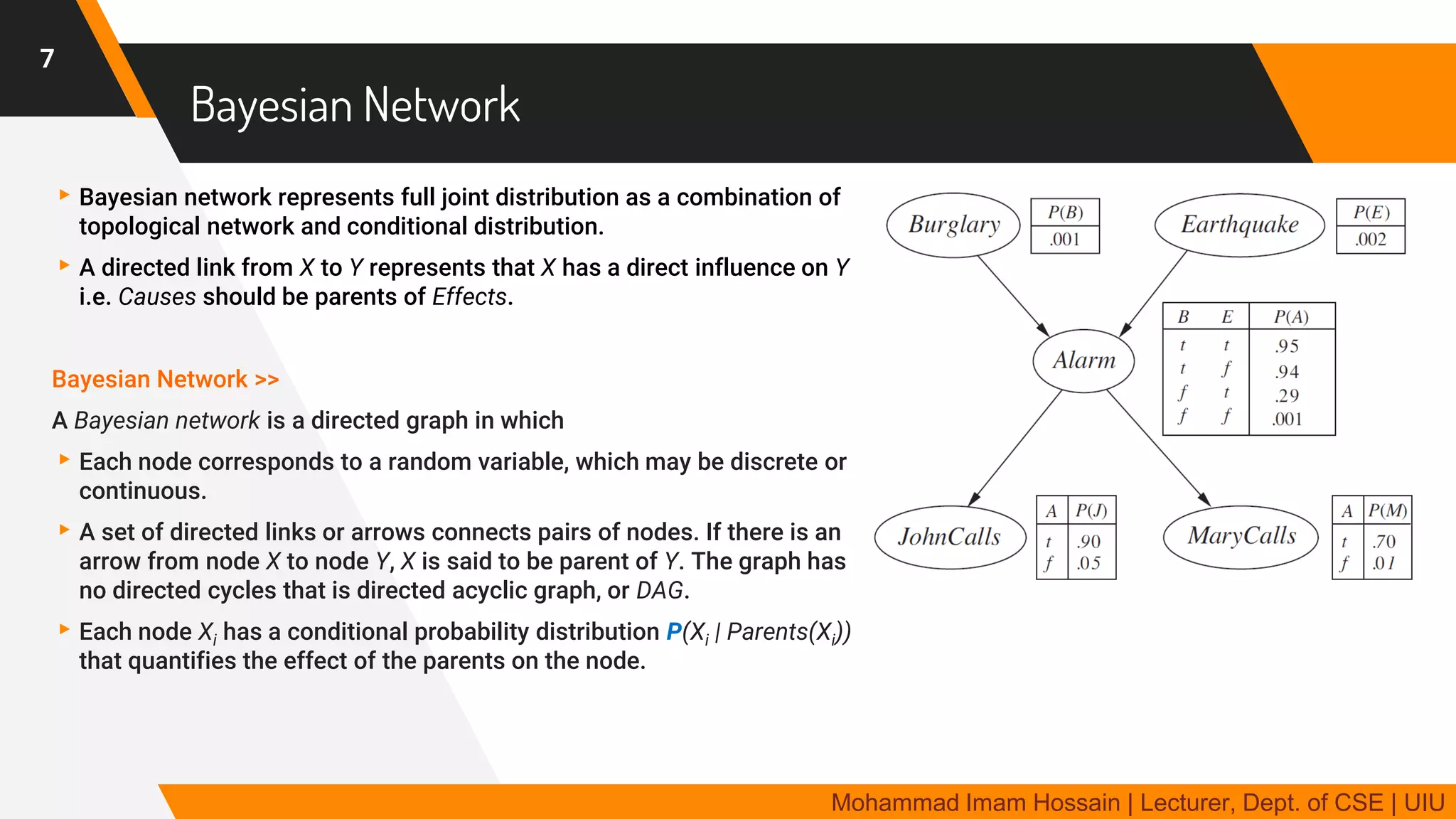 AI 9 | Bayesian Network and Probabilistic Inference | PDF | Computer Networking | Computing
