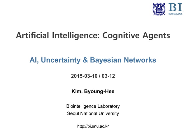 Bayesian networks in AI | PDF
