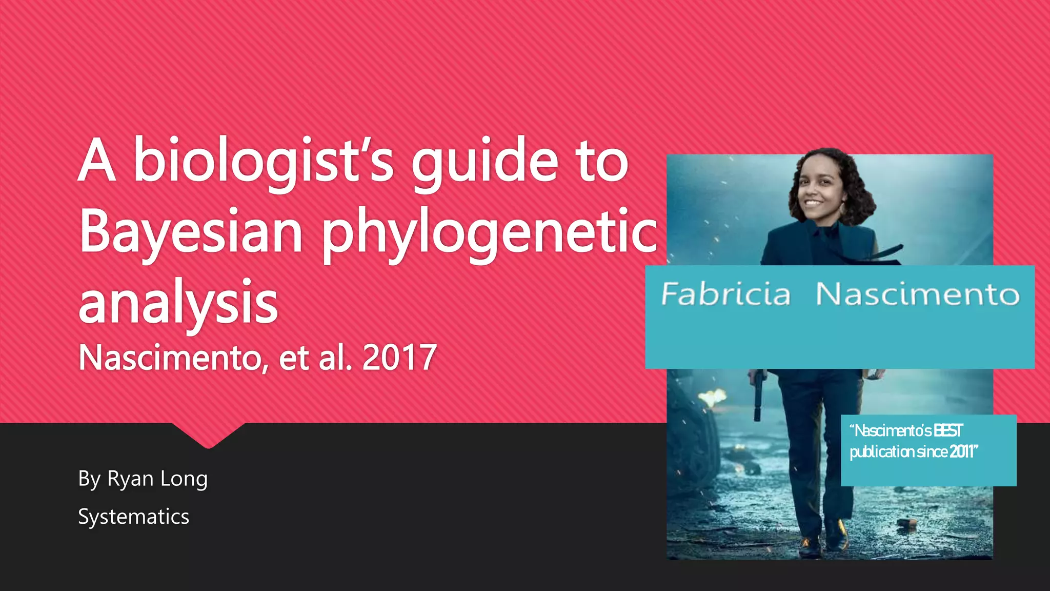 Bayesian Phylogenetics - Systematics.pptx