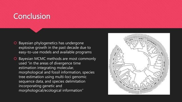 Bayesian Phylogenetics - Systematics.pptx