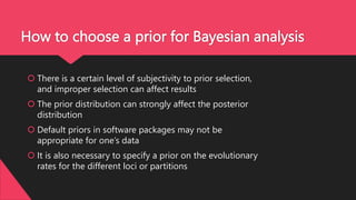 Bayesian Phylogenetics - Systematics.pptx