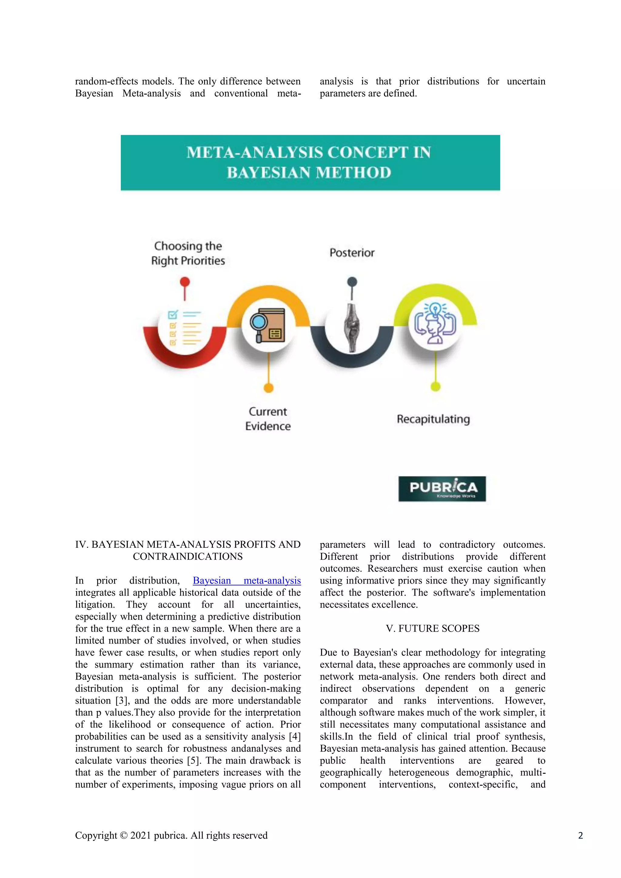 Bayesian random effects meta-analysis model for normal data - Pubrica | PDF