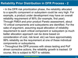 Bayesian reliability demonstration test in a design for reliability ...