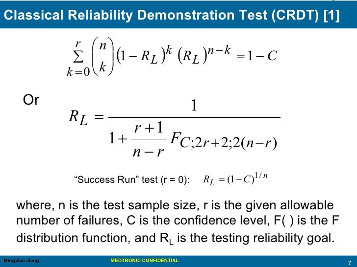 Bayesian Reliability Demonstration Test In A Design For Reliability P…