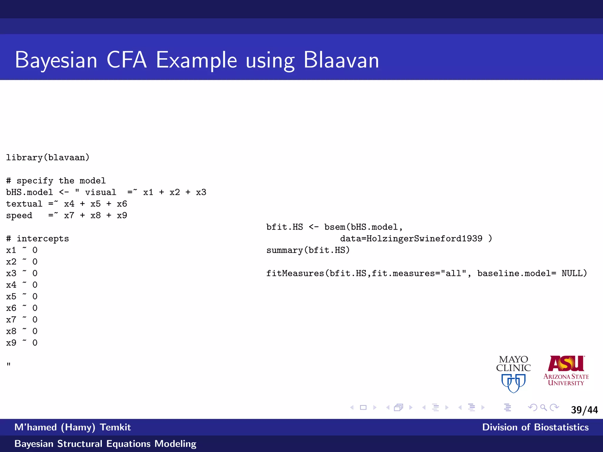 Bayesian Structural Equations Modeling Sem Ppt