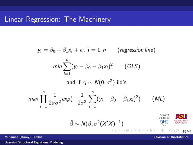 Bayesian Structural Equations Modeling (SEM) | PPT