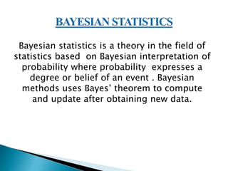 Bayesian statistics | PPT