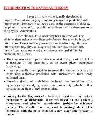 Bayesian theory | PDF