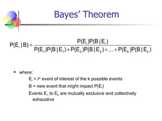Bayes Law | PPT | Science
