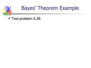 Bayes Law | PPT | Science