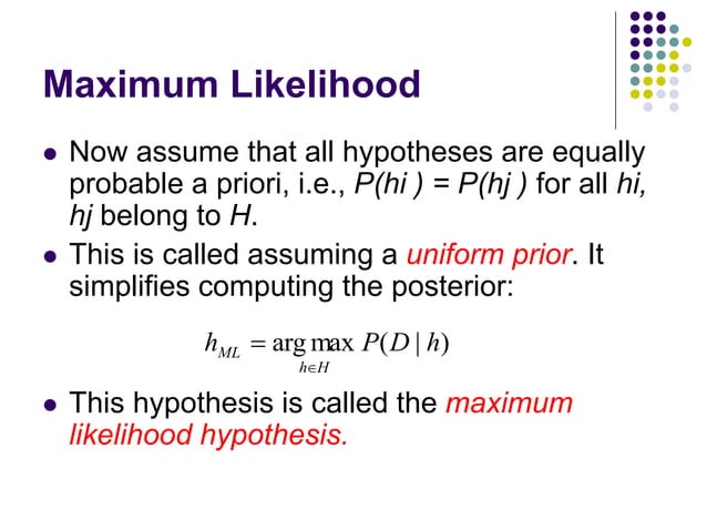 bayesNaive algorithm in machine learning | PPT