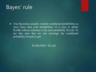 Baye's rule | PPTX | Physics | Science