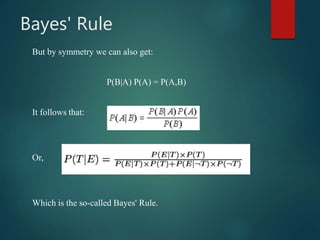 Baye's rule | PPTX | Physics | Science