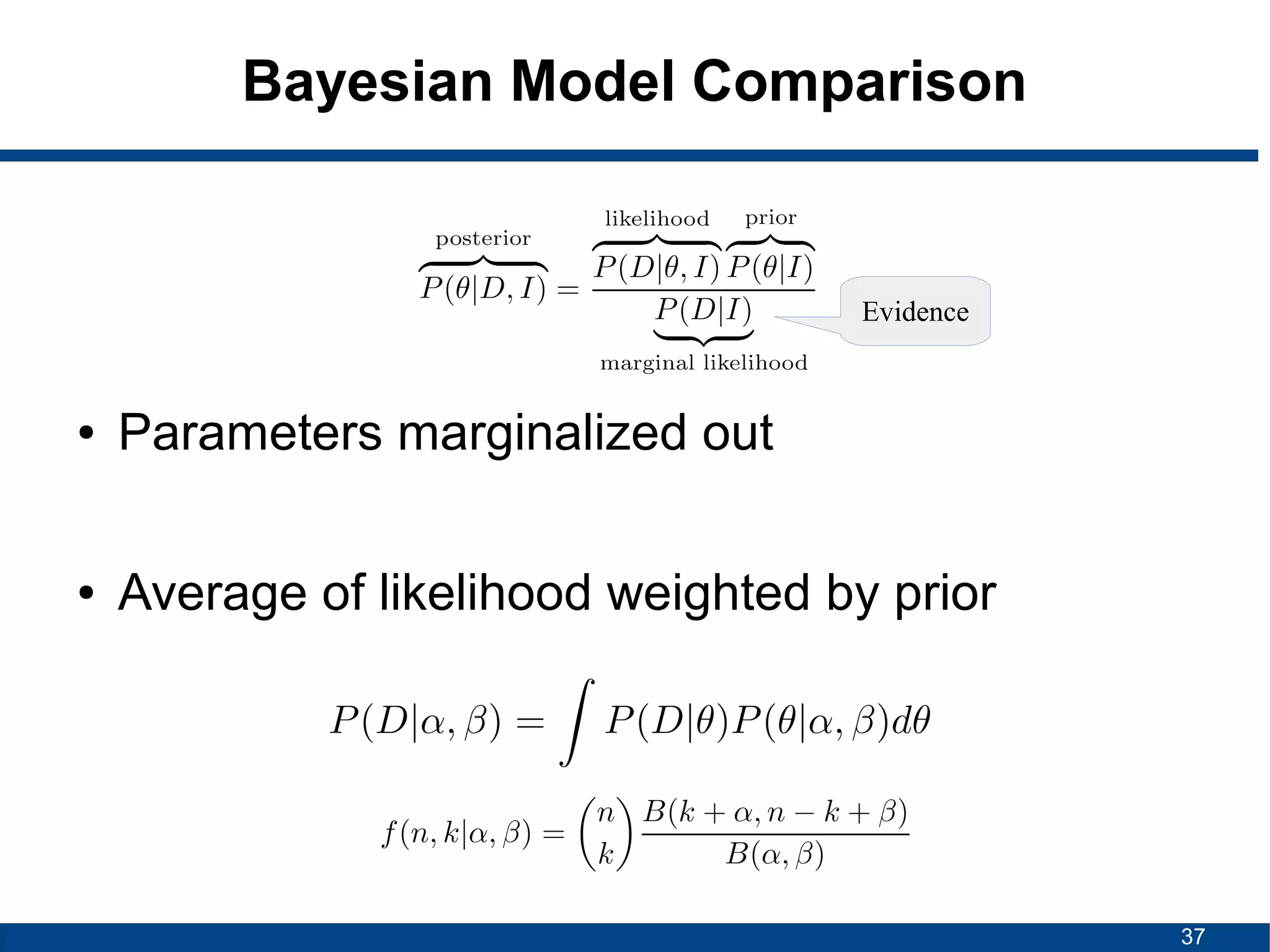 Introduction to Bayesian Statistics | ODP