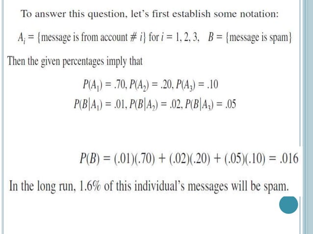 BAYES' Theorem.ppt examples and practice questions | PPT