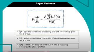 BAYES’ THEOREM, APPLICATIONS AND SOLUTIONS OF PROBLEMS | PPTX | Physics | Science