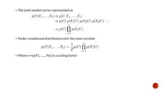 Bayes’ theorem and logistic regression | PPTX