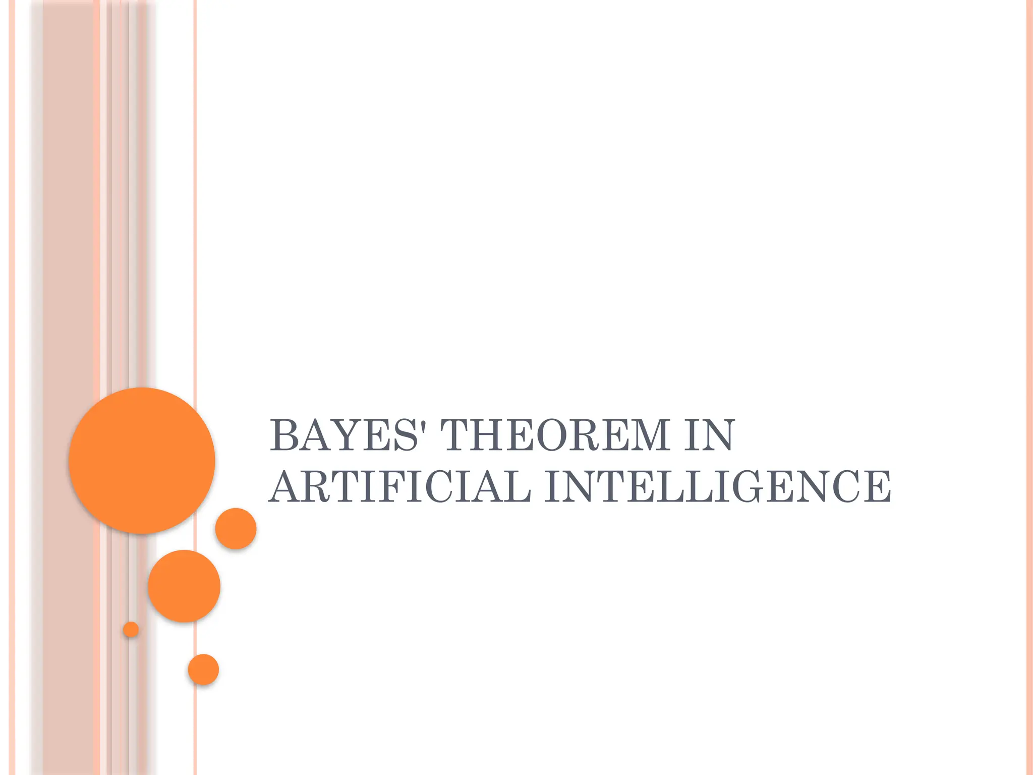 Bayes' theorem in Artificial intelligence.pptx