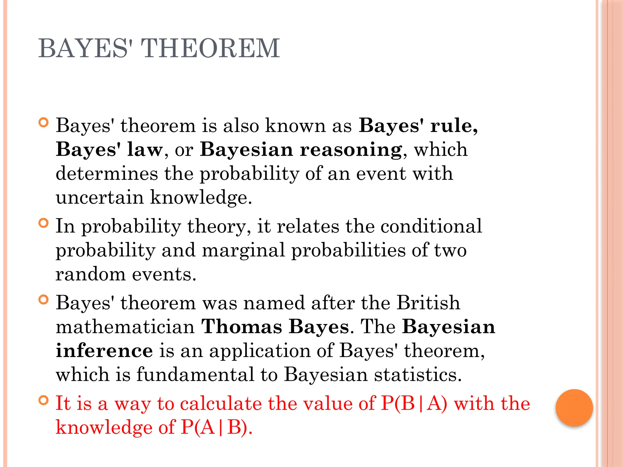 Bayes' theorem in Artificial intelligence.pptx