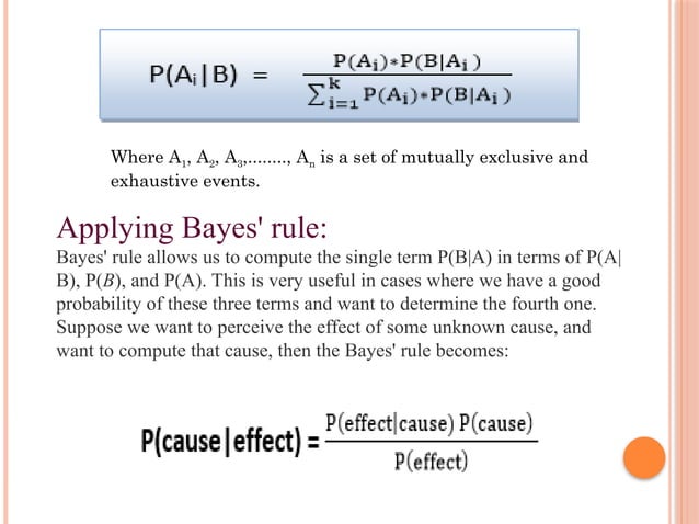 Bayes' theorem in Artificial intelligence.pptx