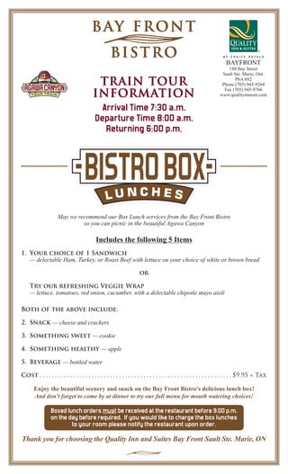 Bay front bistro room service 060712 v2 (4) | PDF