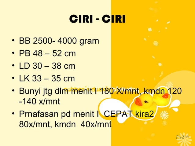 Bayi baru lahir normal | PPT
