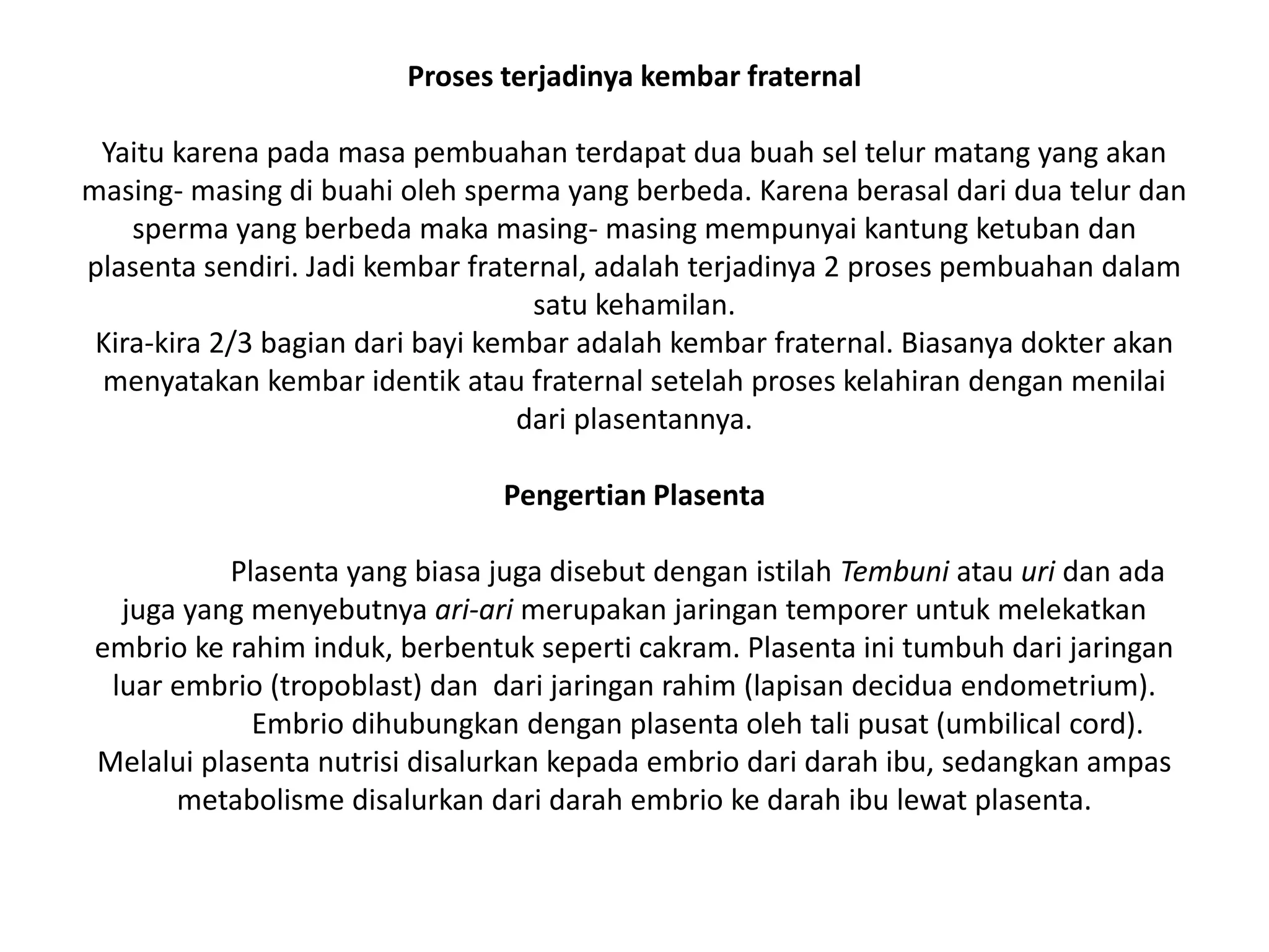 Bayi kembar dan penyakit yang menyerang | PPTX