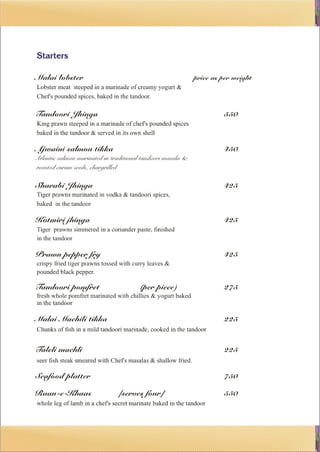 Bayleaf Menu | PDF