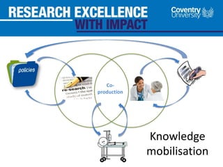 Knowledge mobilisation for research impact; how research can make real ...