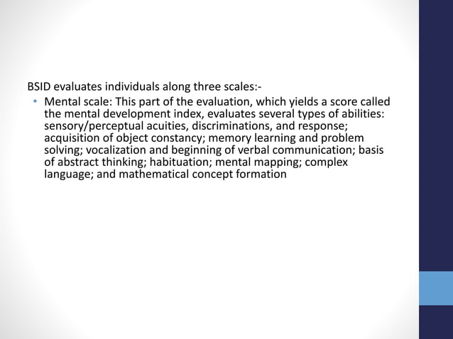 Bayley scale | PPTX | Parenting Babies and Toddlers | Parenting