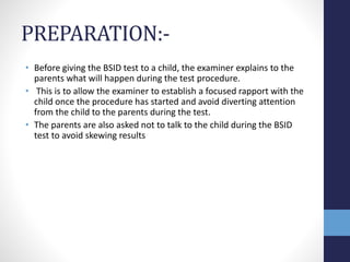 Bayley scale | PPTX | Parenting Babies and Toddlers | Parenting