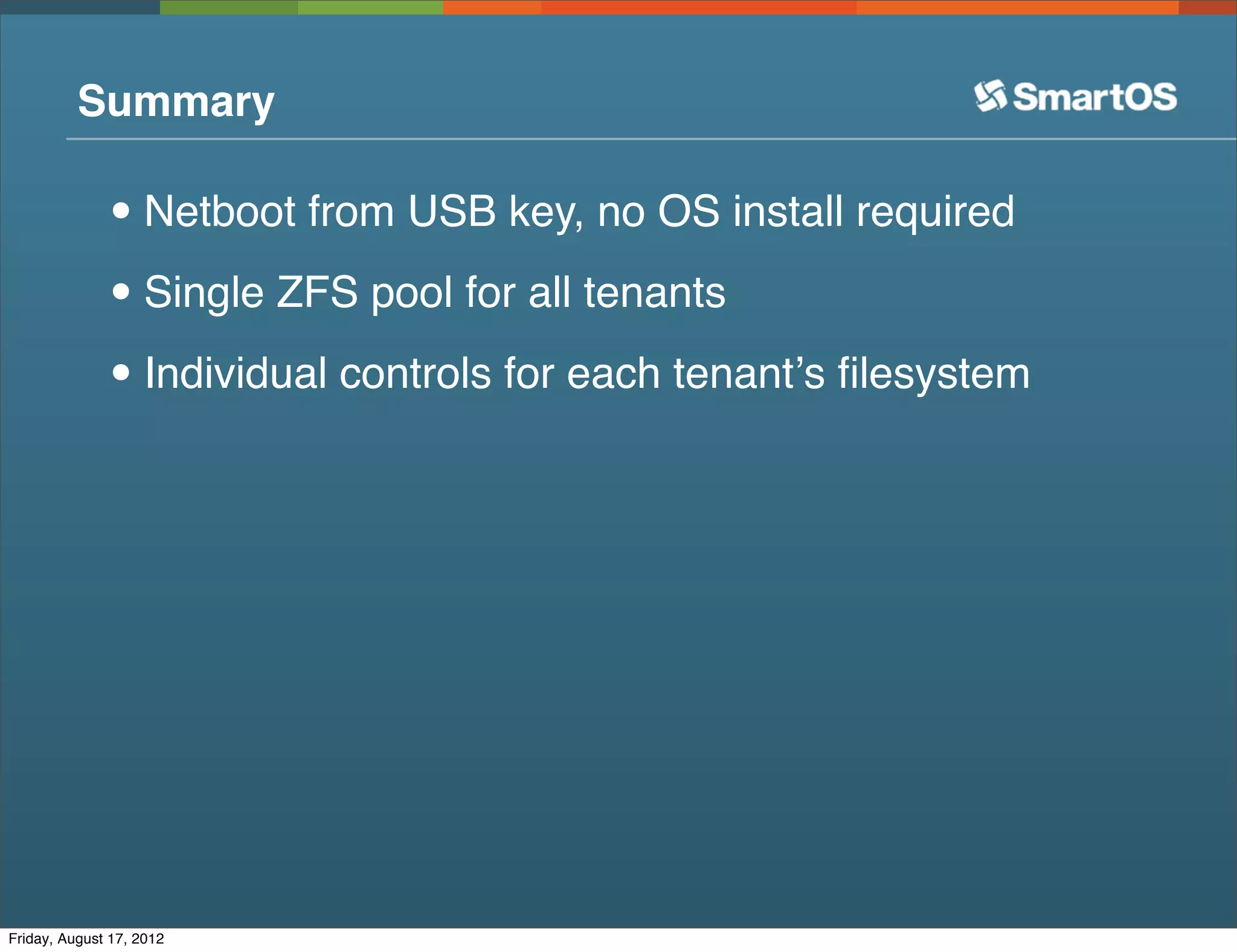 SmartOS ZFS Architecture | PPT