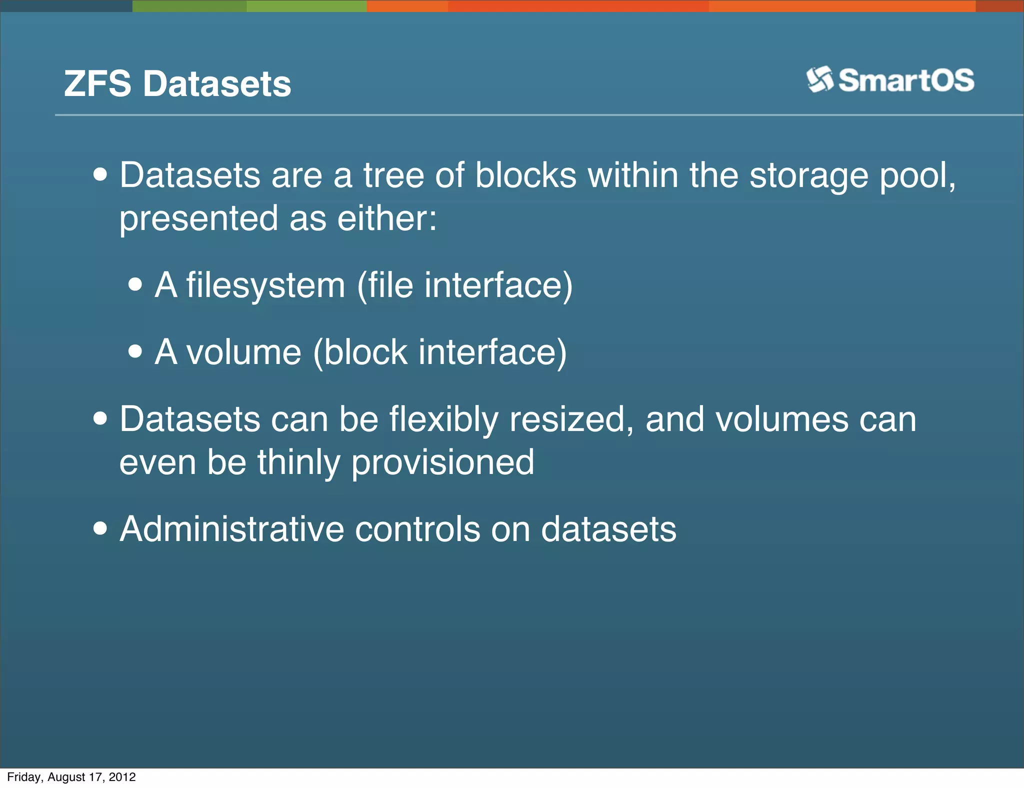 SmartOS ZFS Architecture | PPT