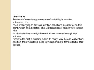 Baylis hilman | PPTX | Chemistry | Science
