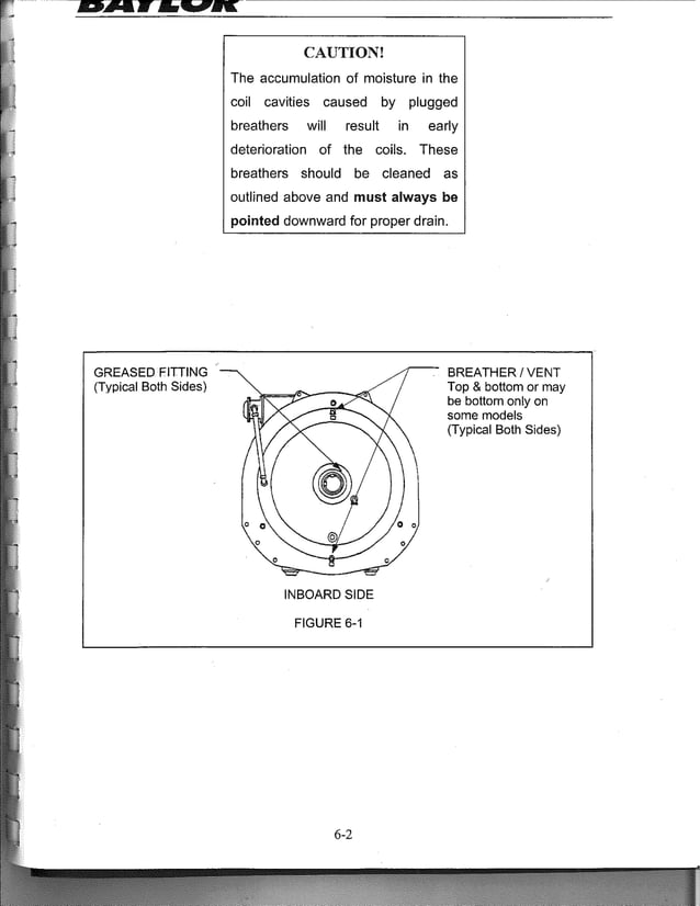 Baylor Elmagco Eddy Current Brake, Model 7838 Installation, Operation ...