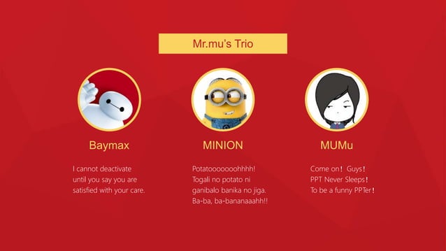 Baymax meets minions | PPTX | Robotics | Technology & Computing