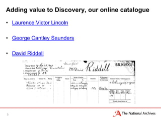 Emma Bayne: ‘Traces Through Time overview and next steps’ | PPT