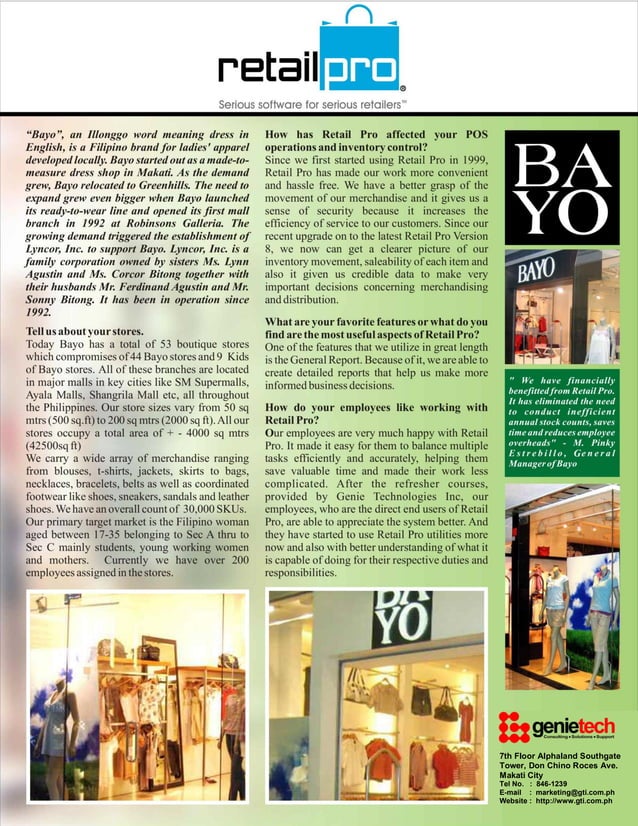 Bayo Customer Success Story | PDF