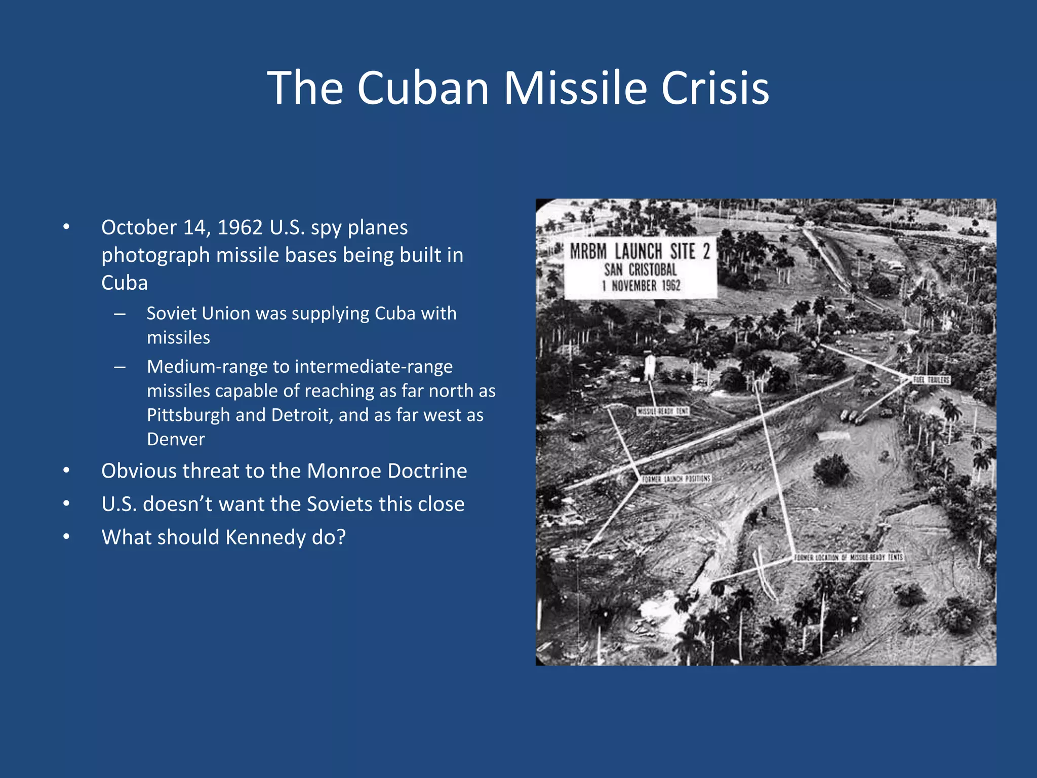 Bay of pigs cuban missile crisis | PPTX