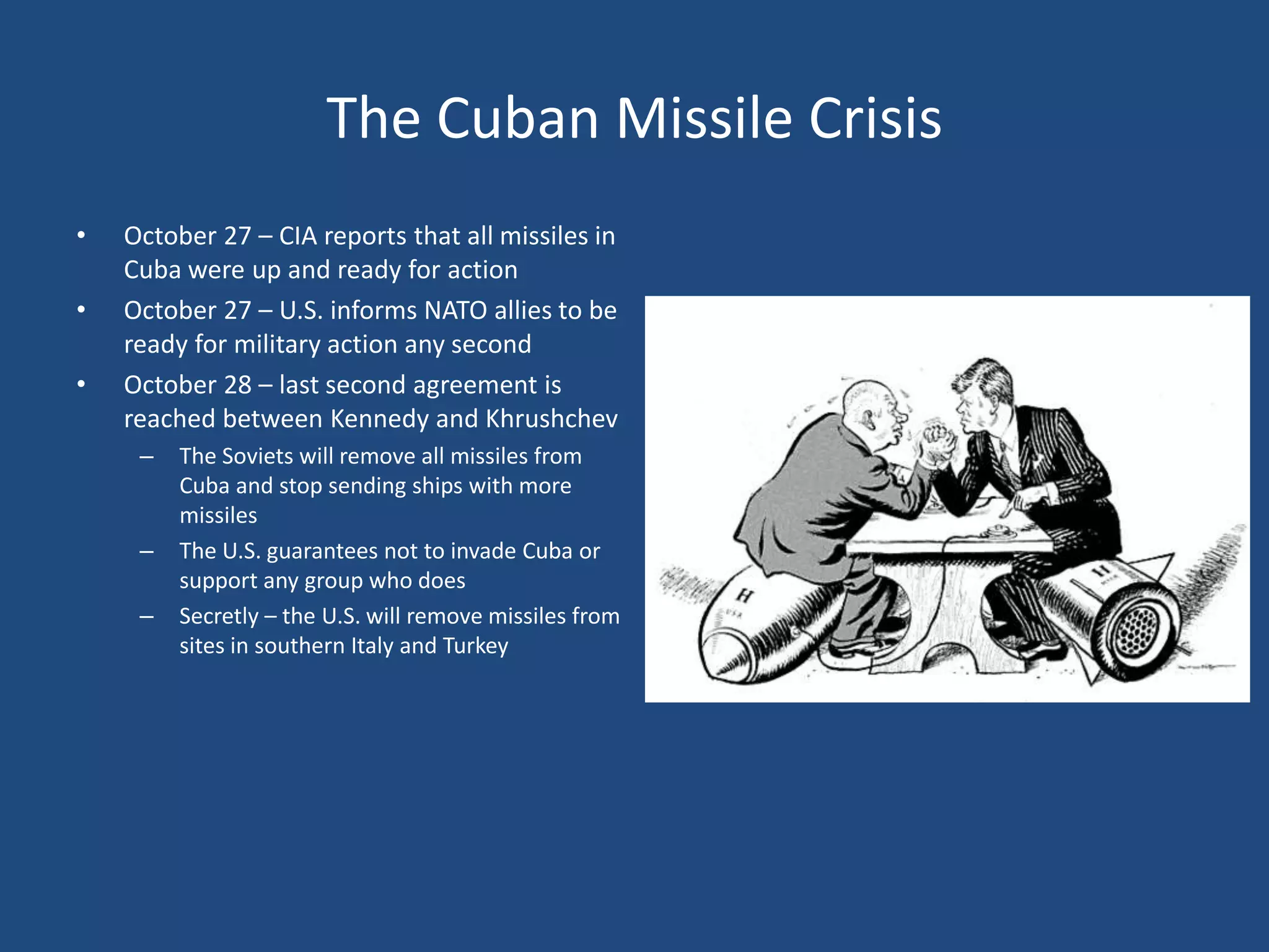 Bay of pigs cuban missile crisis | PPTX