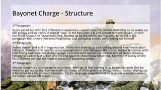 Bayonet Charge - Ted Hughes | PPT