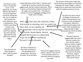 Bayonet Charge by Ted Hughes | PPT | Death, Injury, or Military ...