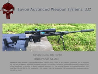 Bayou advancedweaponsystems 2019_catalog_baw_cbj_ | PPT