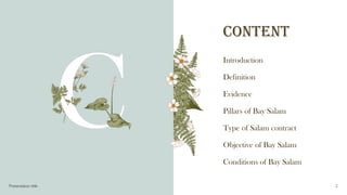 BAY SALAM.pdf | Islam | Religion & Spirituality