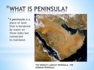 Bays, coastlines & peninsulas | PPT