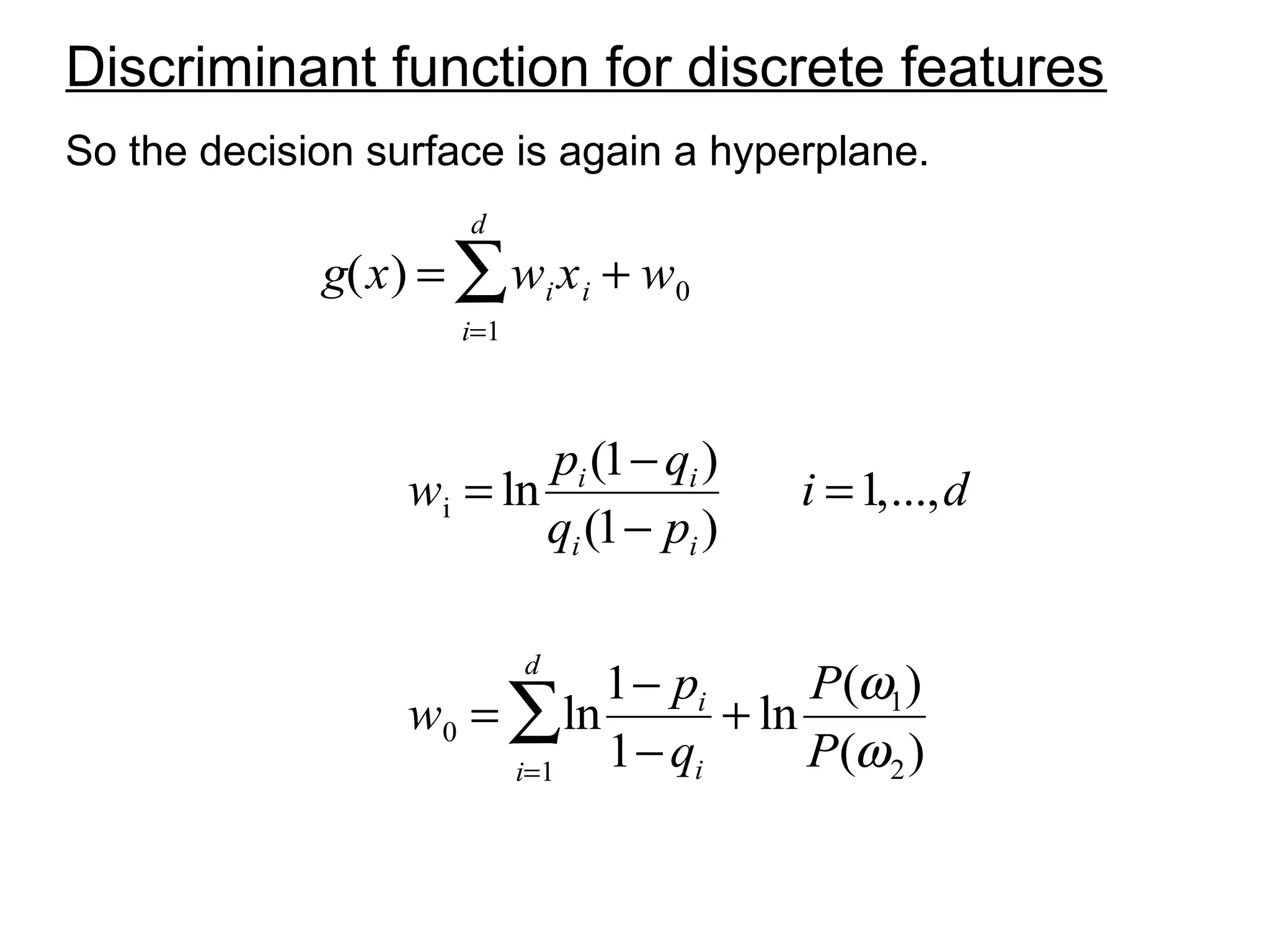Bayseian decision theory | PPT