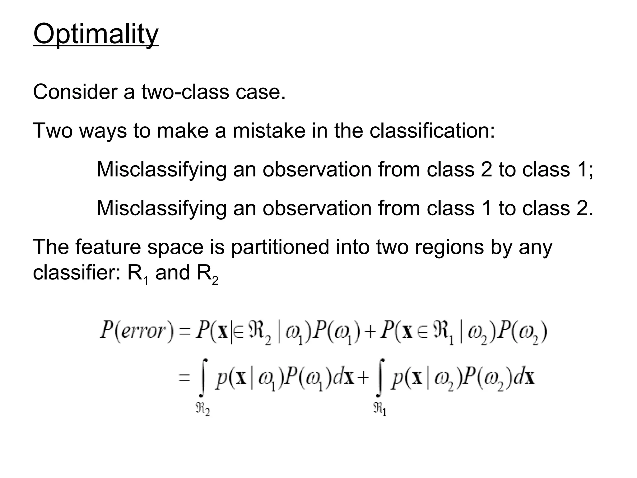 Bayseian decision theory | PPT